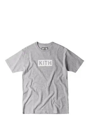 Kith Classic Logo Tee Shirt - Heather Grey