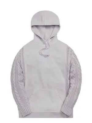Kith Adam Combo Knit Hoodie - Echo
