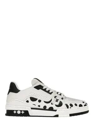 LOUIS VUITTON Trainer Yayoi Kusamain Sneakers - Black/white