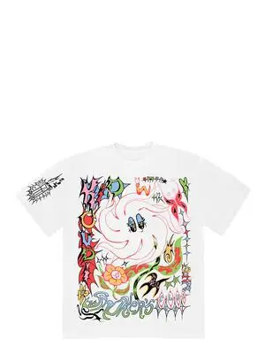 KID CUDI Lonely Stoner T-shirt - White