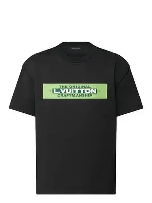 LOUIS VUITTON L.vuitton Printed T-shirt - Black