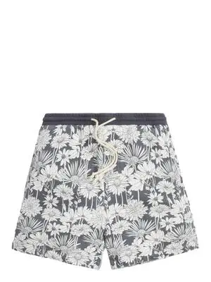 Kith Aster Floral Active Short - Black