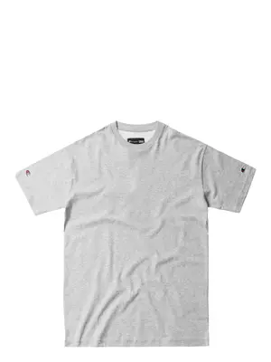 Kith C Patch Tee Shirt Heather Grey