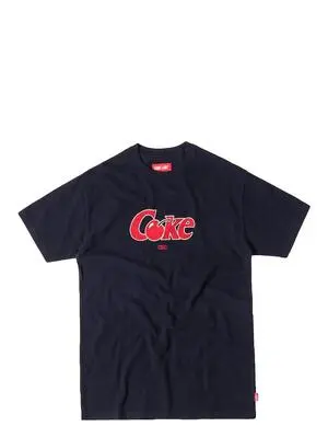 Kith Coca Cola Cherry Coke Vintage Tee Shirt - Navy Blue