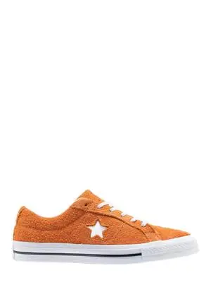 CONVERSE One Star Ox Vintage Suedein Sneakers - Bold Mandarin/white