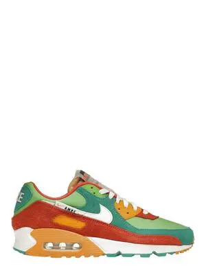 Nike Air Max 90 SE Running Club Sneakers Roma Green/sail/orange