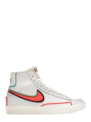 Nike Blazer Mid 77 Infinite Sneakers - White/bright Crimson/old Blue