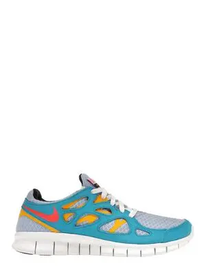 Nike Free Run 2 Sneakers - Cyber Teal/aluminum/university Gold