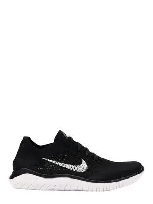 Nike Free Rn Flyknit 2018in Sneakers - Black/white