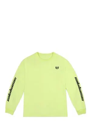 Adidas Yeezy Calabasas Long Sleeves Tee Shirt - Frozen Yellow