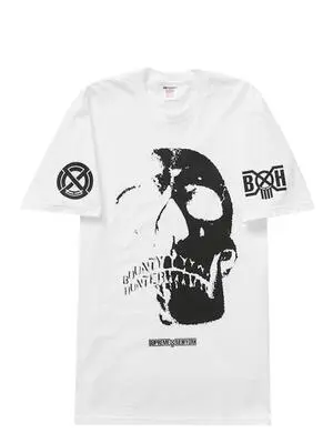 Supreme Bounty Hunter Skulls Tee Shirt White