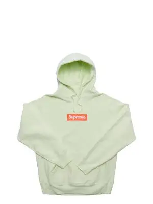 Supreme Supreme Box Logo Hoodie FW17 Pale Lime