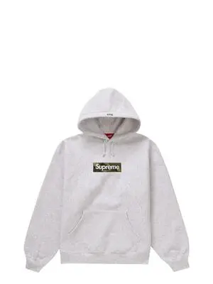 Supreme Box Logo Hooded Sweatshirt Ash Grey