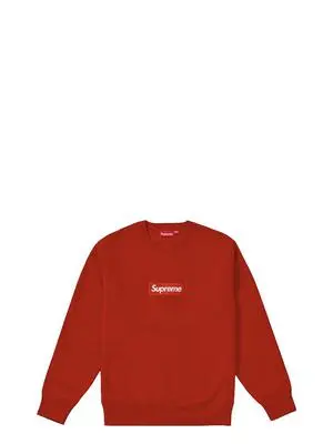 Supreme Supreme Box Logo Crewneck Sweatshirt Rust