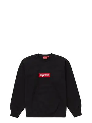 Supreme Box Logo Crewneck Sweatshirt - Black