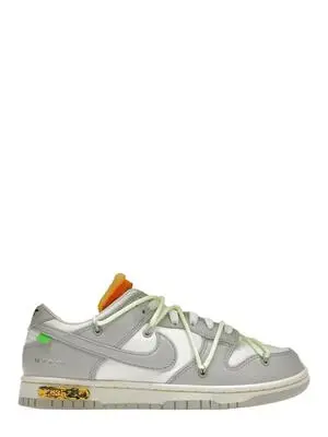 Nike Nike Dunk Low Off-White Lot 43 Sneakers Sail/neutral Grey/barely Volt