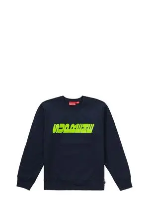 Supreme Crewneck Sweatshirt - Navy Blue