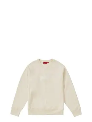 Supreme Box Logo Crewneck Sweatshirt - Natural