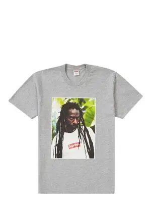Supreme Buju Banton Tee Shirt Heather Grey