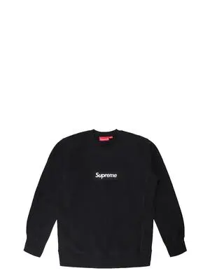 Supreme Box Logo Crewneck Sweatshirt - Black