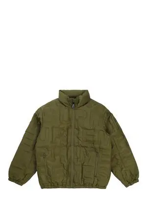 Supreme Bonded Logo Down Jacket Olive