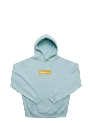 Supreme Supreme Box Logo Hooded Sweatshirt Ice Blue FW17 Ice Blue