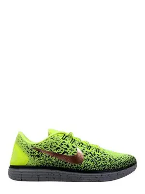 Nike Free Run Distance Shield Sneakers - Volt/metallic Red Bronze/dark Grey