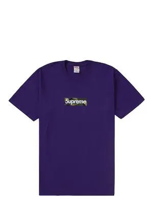 Supreme Box Logo Tee Shirt - Purple