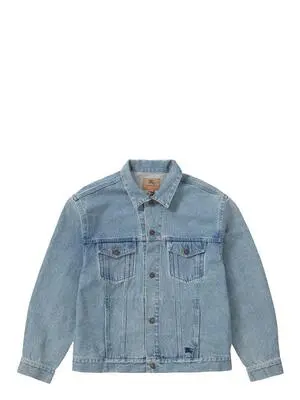 SUPREME Supreme Burberry Denim Trucker Jacket