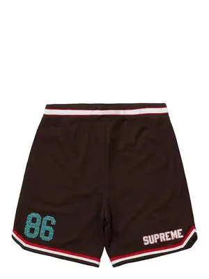 Supreme Faux Croc Basketball Short - Brown