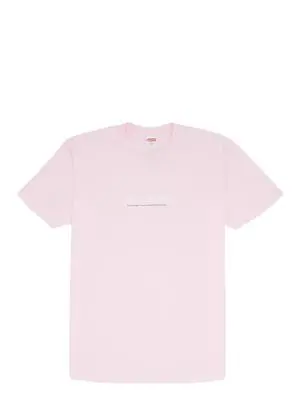 Supreme Five Boroughs Tee Shirt Light Pink