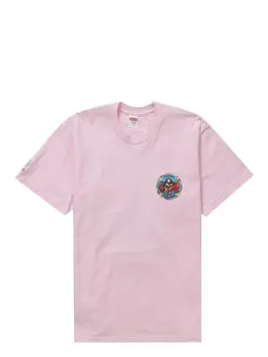 Supreme Fdny Engine 9 Tee Shirt Light Pink