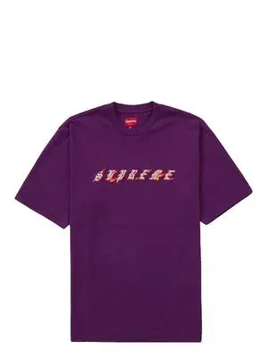 Supreme Flames Short Sleeve Top (ss22) Plum