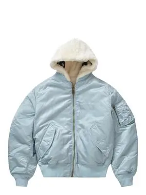 Supreme Faux Fur Reversible Ma1 - Light Blue