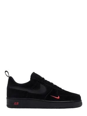 Nike Air Force 1 Low Multi Swoosh - Black/light Crimson