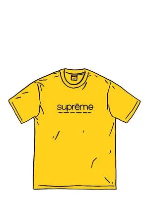 Supreme Five Boroughs Tee Shirt - Yellow