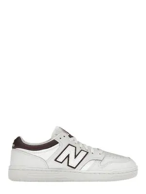 NEW BALANCE 480 Sneakers - White/maroon