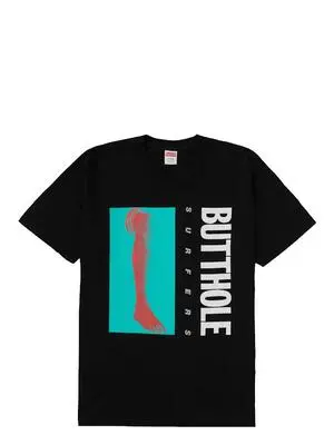 Supreme Butthole Surfers Leg Tee Shirt - Black