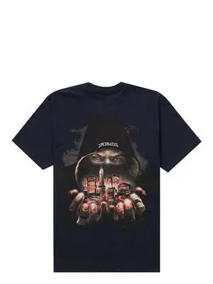 Supreme Fighter Tee Shirt - Navy Blue