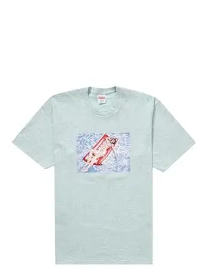 Supreme Float Tee Shirt Heather Blue