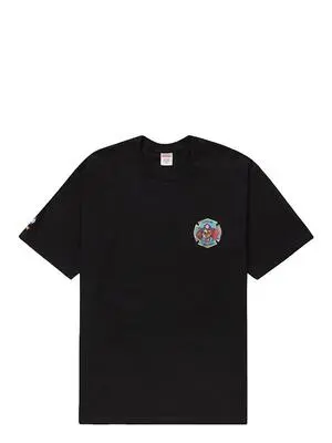 Supreme Fdny Engine 9 Tee Shirt Black