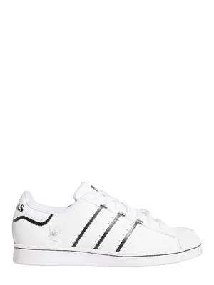 Adidas Superstar Thin Stripes Sneakers - White/black