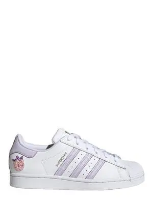 Adidas Superstar Trefoil Sneakers - Cloud White/purple Tint/matte Gold