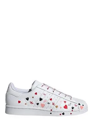 Adidas Superstar Valentine's Day - Cloud White/core Black/glory Pink