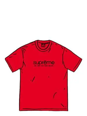 Supreme Five Boroughs Tee Shirt - Red