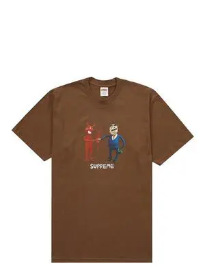 Supreme Business Tee Shirt Brown