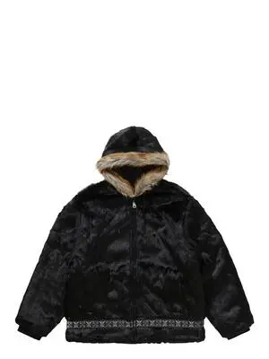 Supreme Faux Fur Parka - Black