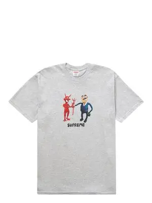 Supreme Business Tee Shirt Ash Grey