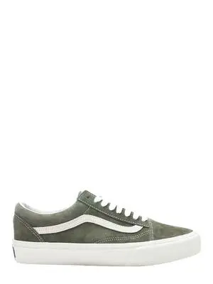 VANS Vault Old Skool Vr3 Lx Pig Suede Sneakers - Forest Night/white