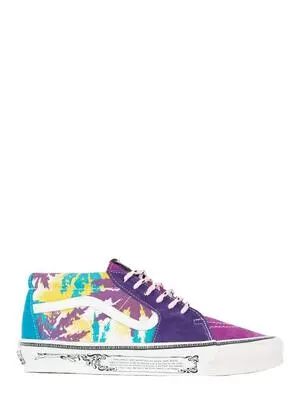 VANS Vault Ua Og Sk8mid Lx Aries Leaf Sneakers - Weed/bright/purple